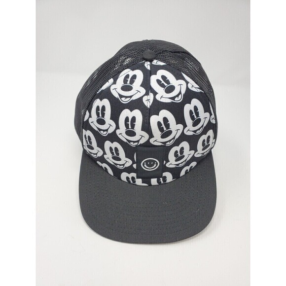 Disney | Accessories | Disney X Neff Black Mesh Snapback Baseball Hat ...